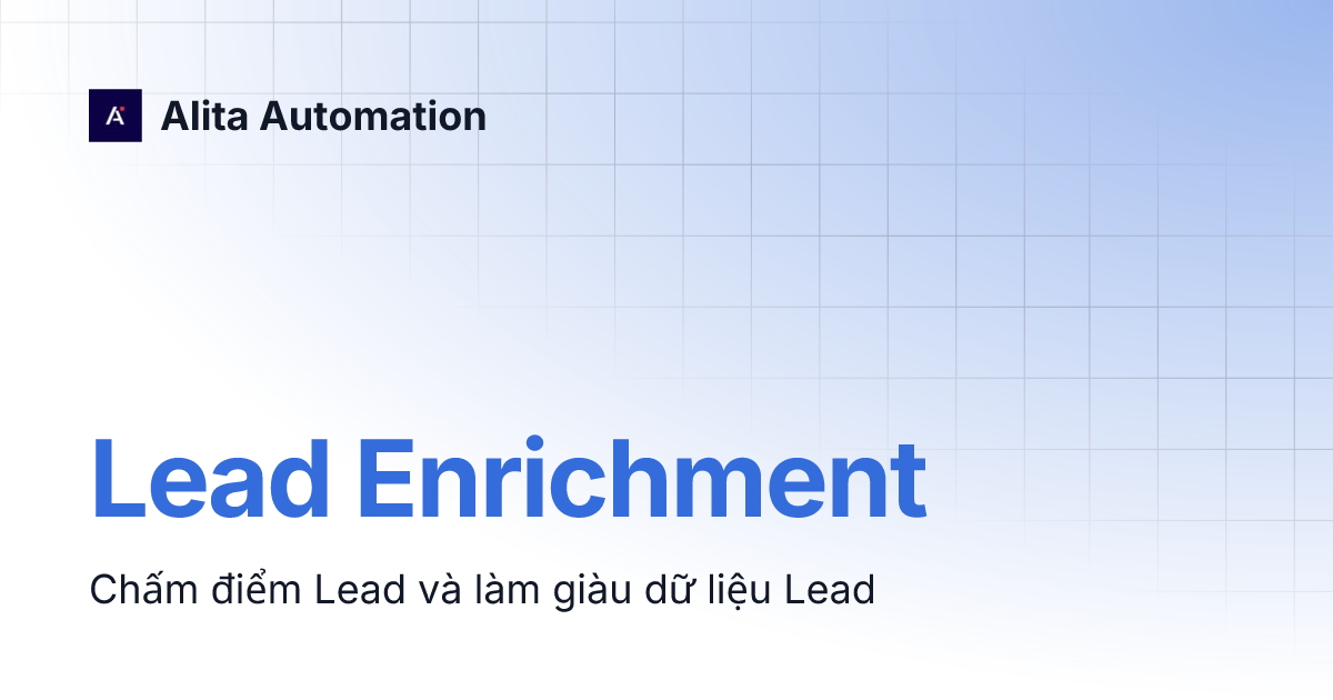 Lead Enrichment | Alita Automation